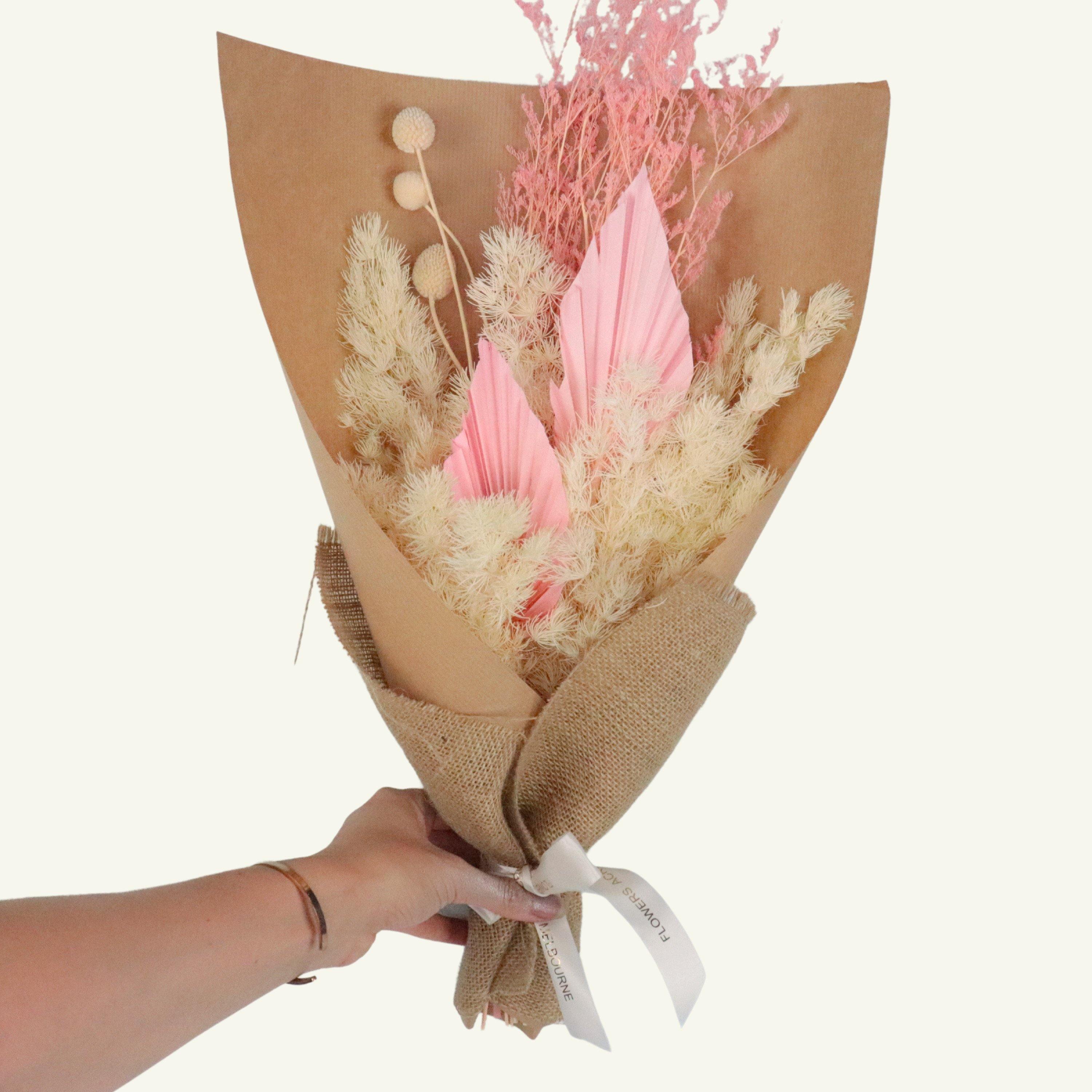 Blush Moon - Dried Flower Bouquet | Flowers Across Australia